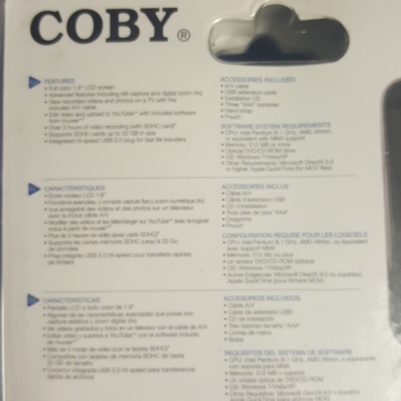 COBY SNAPP | Cameras, Photo & Video | Coby Snapp Digital Camcorder New ...